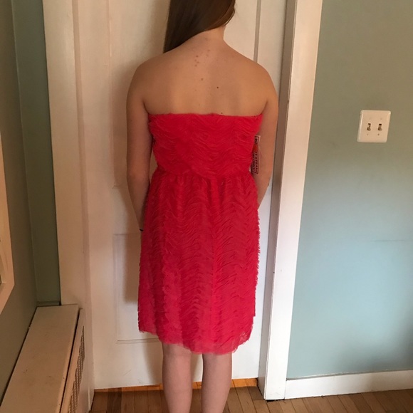 Wtoo | Dresses | Nwt Wtoo Strapless Watermelon Poppy Dress Size 2 ...